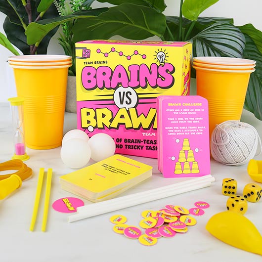 Brains Vs Brawns: Ultimate Strategy & Trivia Game