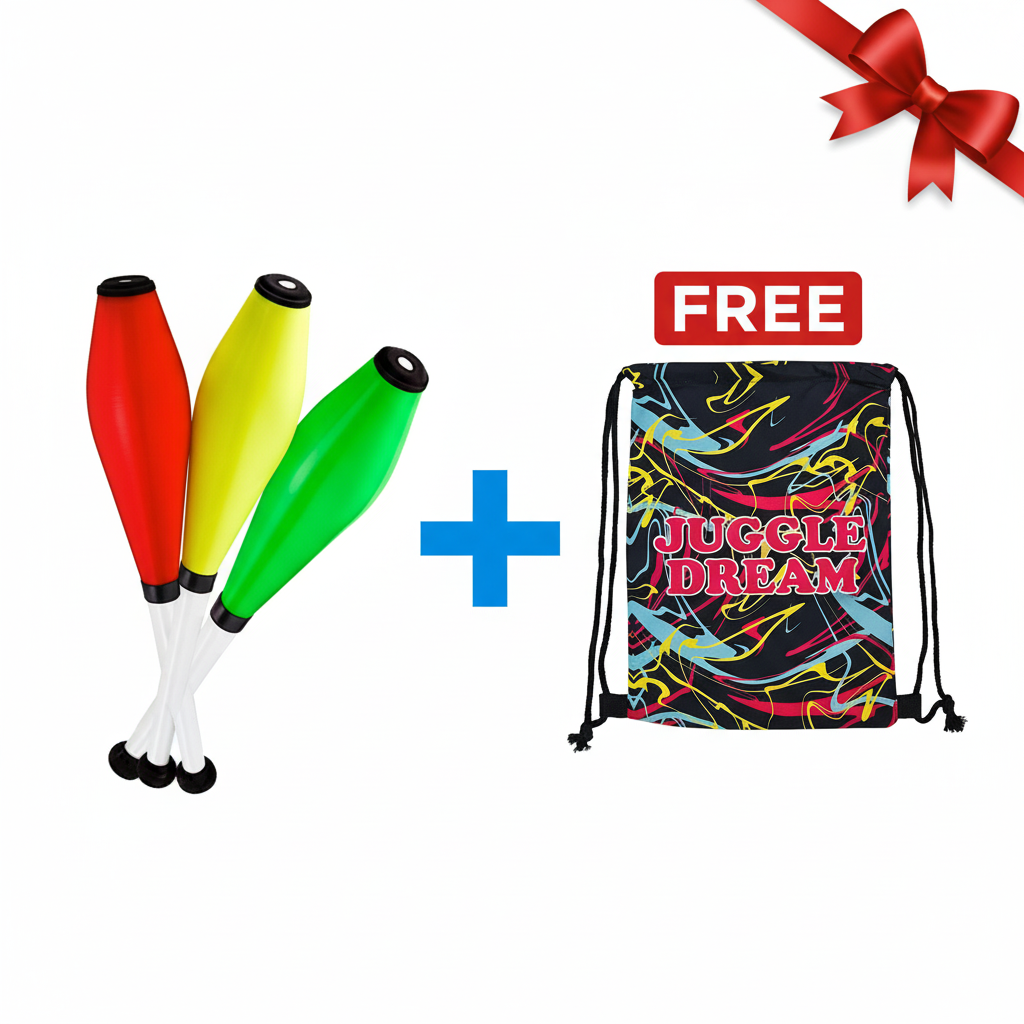 Henry’s Children Juggling Club Flow – 3-Pack + Free Splash Bag