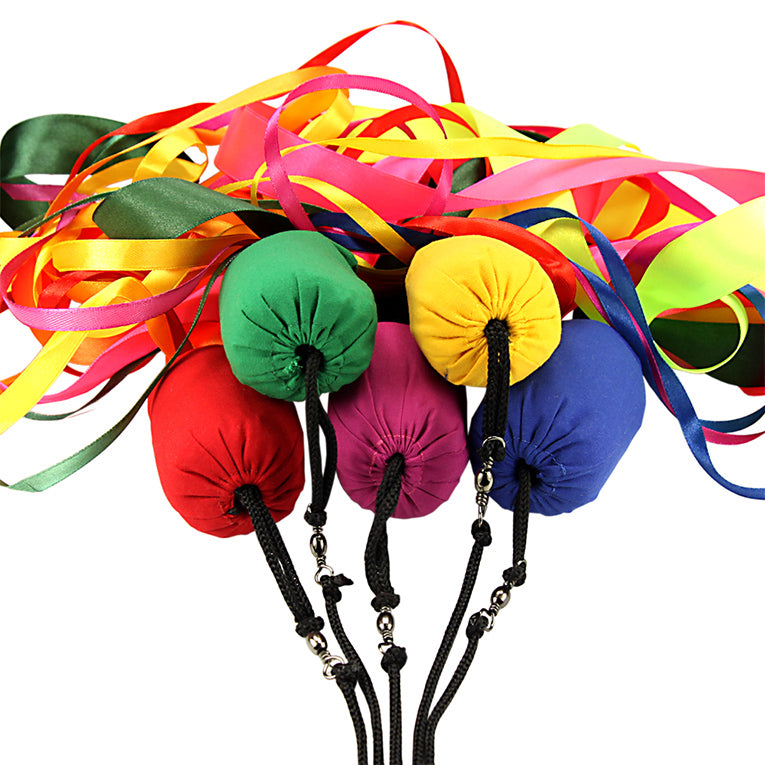 Juggle Dream Ribbon Poi - Various Colours Available