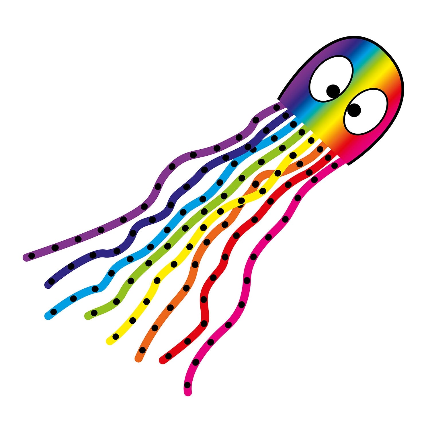 Wolkensturmer | Olli Octopus Kite - Delta Single Line Traditional Flyi